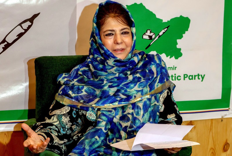 Mehbooba Mufti Welcomes India-Pakistan Understanding