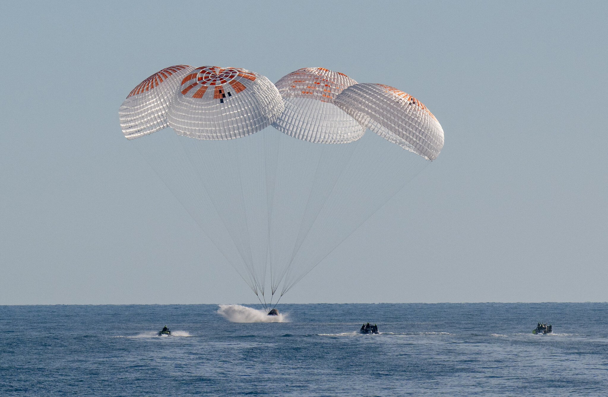 Astronauts Safely Return To Earth After 5 Months Aboard ISS In SpaceX ...